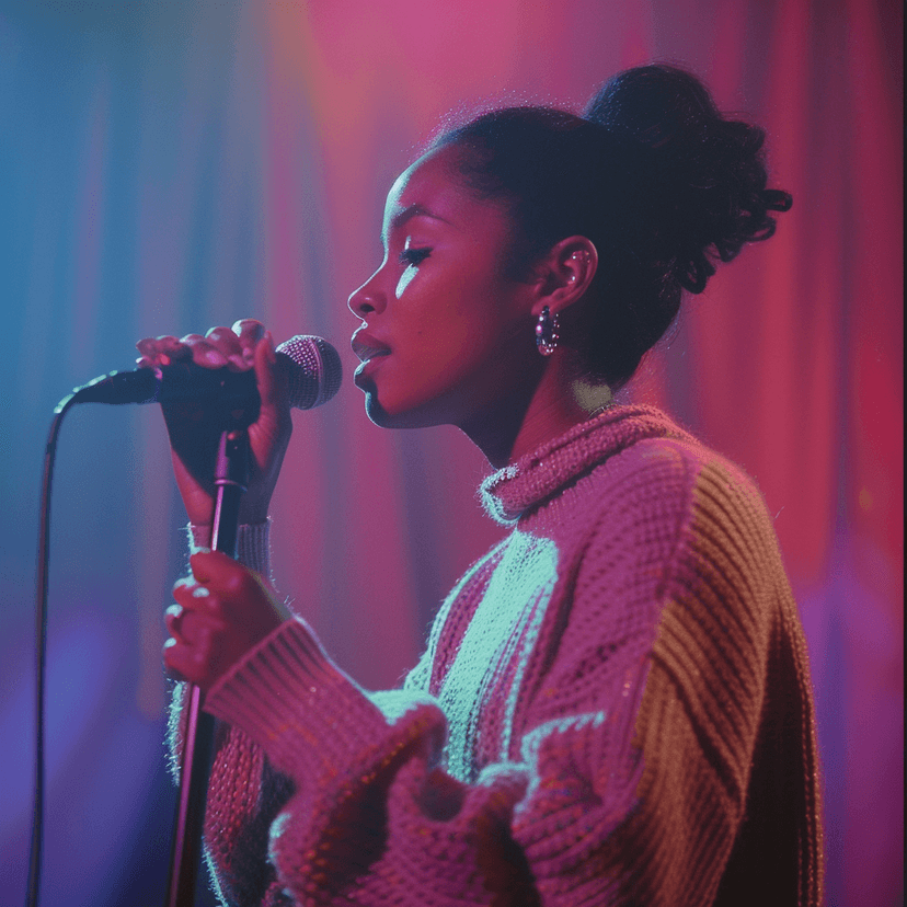 Chill Female Rnb Official AI Artist Voice Generator on Kits.AI